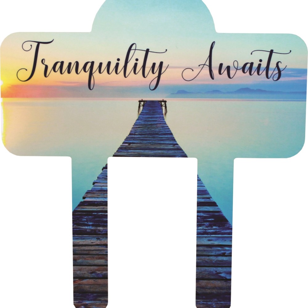 Unisub Outdoor Aluminum Yard Sign Arch Rectangle