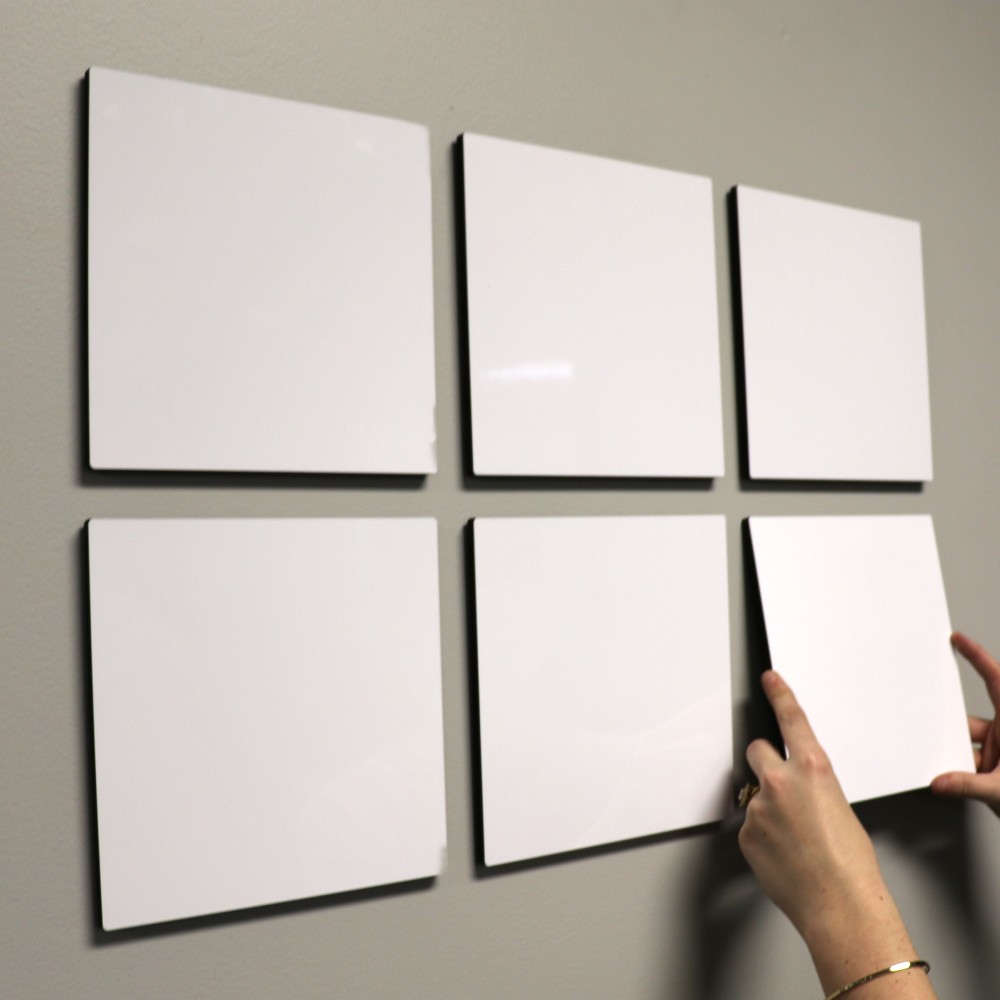SUBLIMATION 4928CHROMALUXE WALL TILE W/MOUNT 8X8
