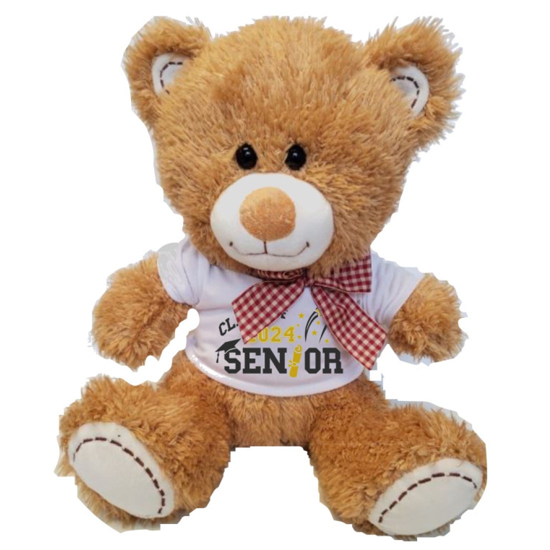 Teddy Bear with Sublimatable Shirt (14”) | Custom Plush Teddy