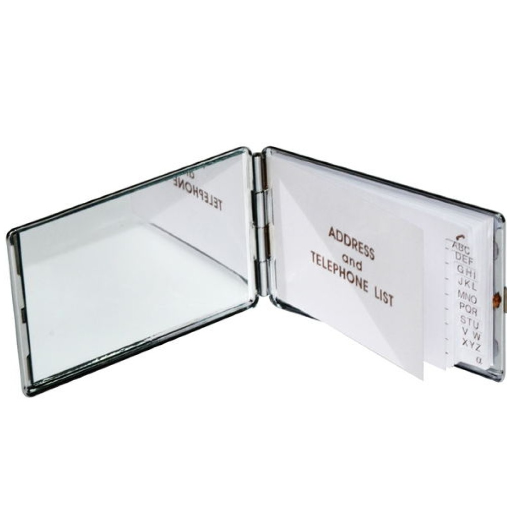 Rectangular Sublimation Compact Mirror Address Book Blank