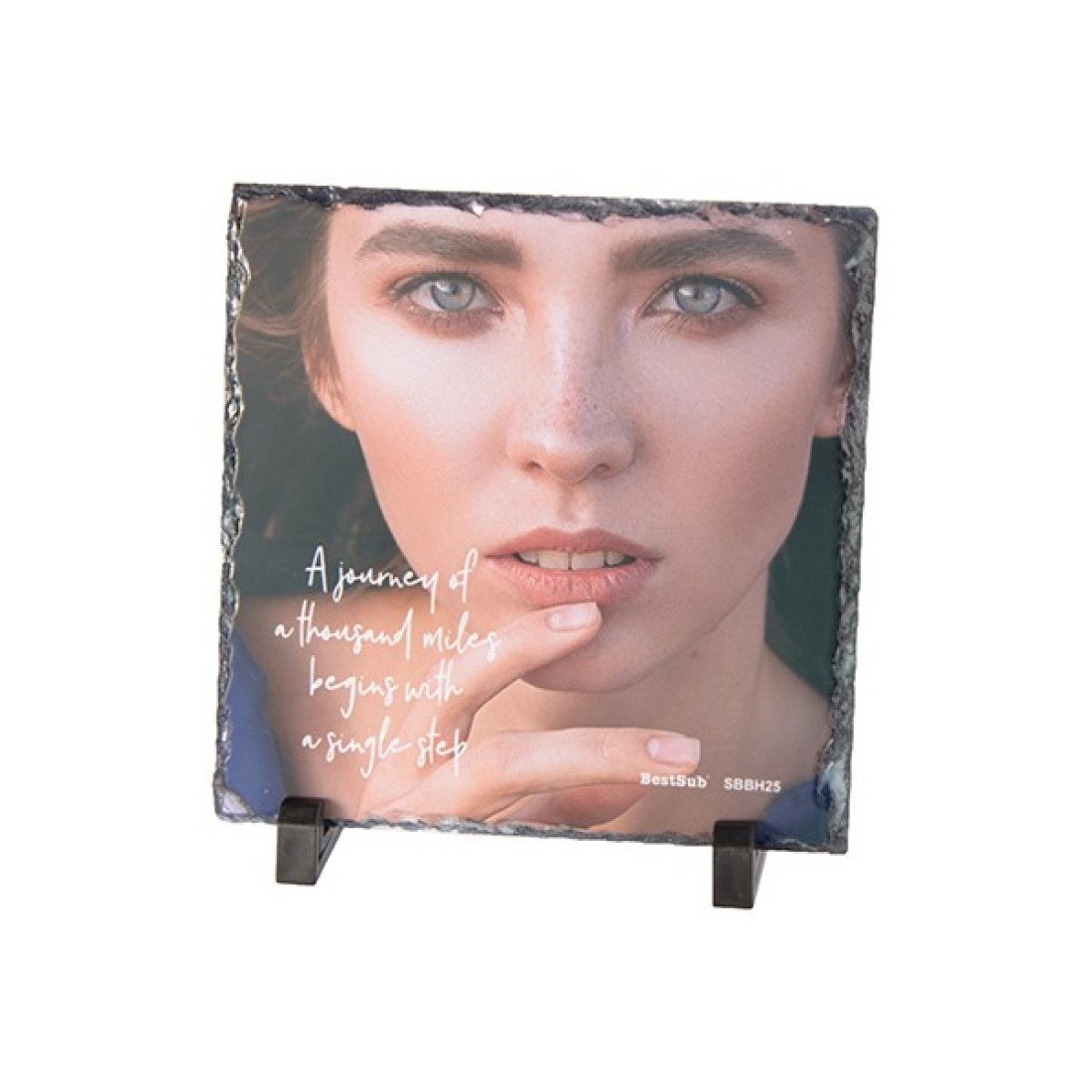 Square Sublimation Slate 8 × 8 | Photo Slate Blank