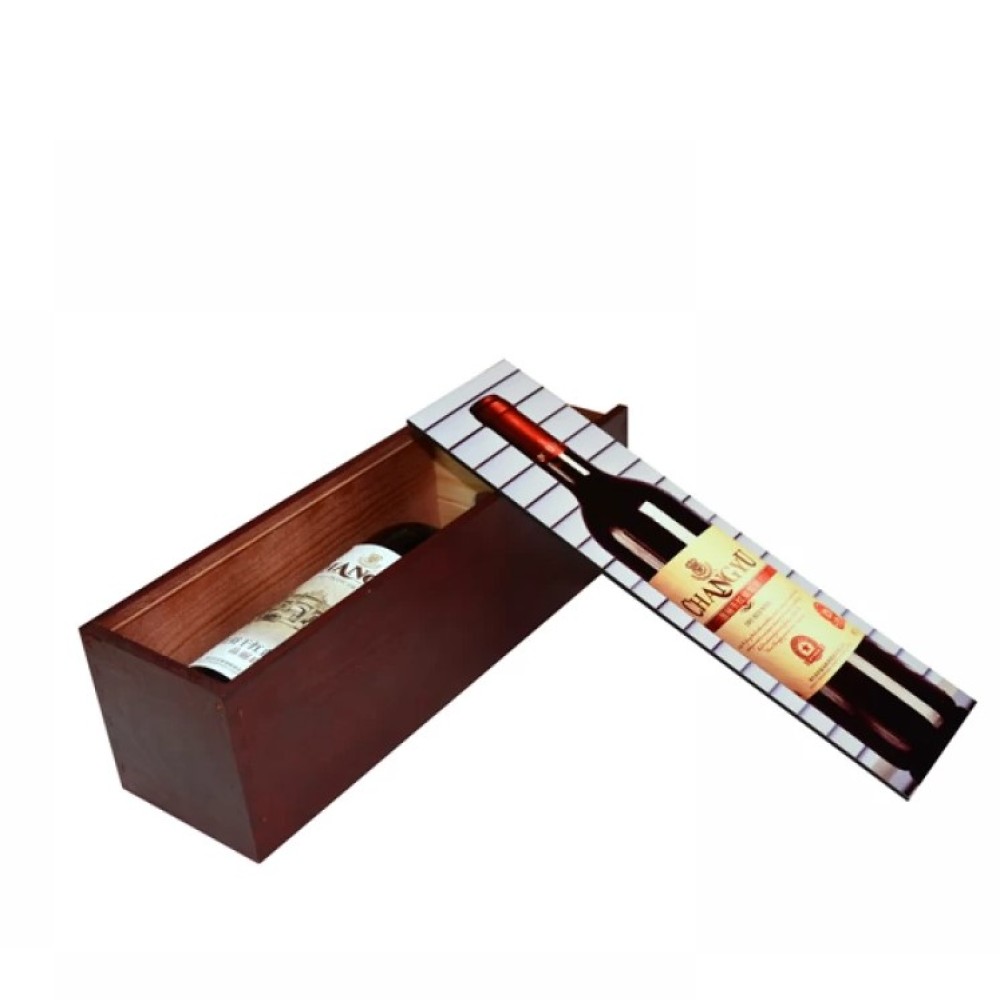 Mahogany Wooden Wine Box | Luxury Wine Gift Box