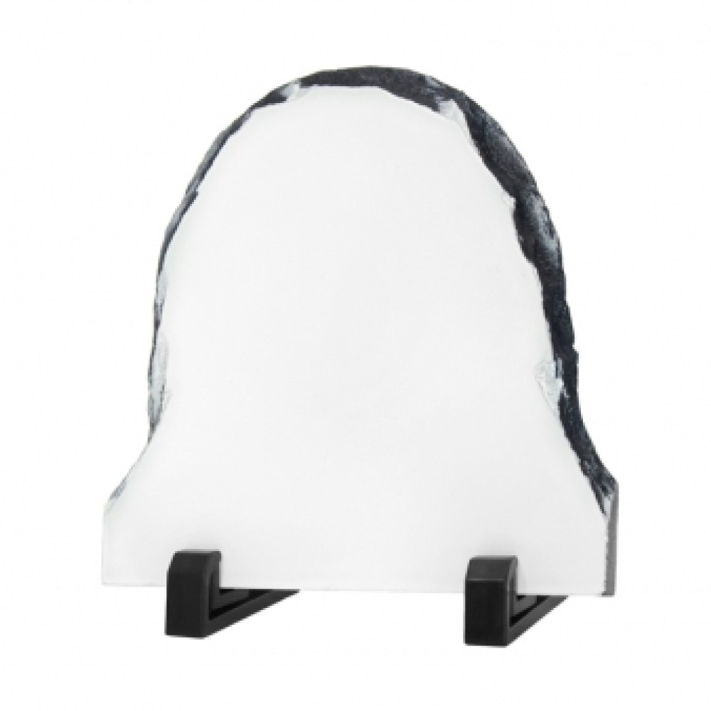 Sublimation Slate Bell 8x8 Photo Rock | DyeCraftDirect
