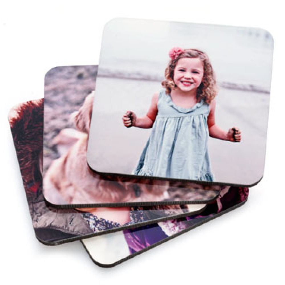 Sublimation 4 Inch Square Neoprene Coaster | Printable