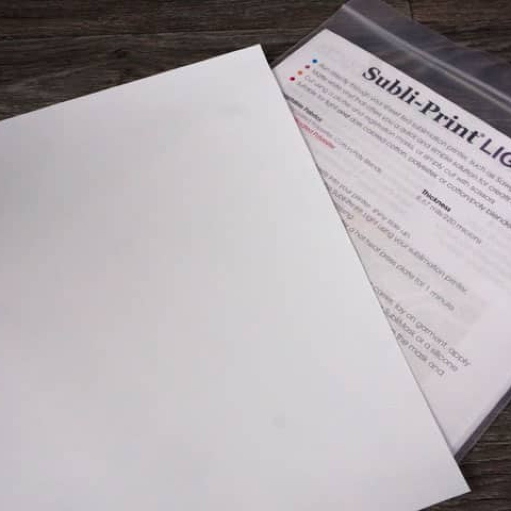 Printable Vinyl Sheet SubliPrint Thin Specialty Materials